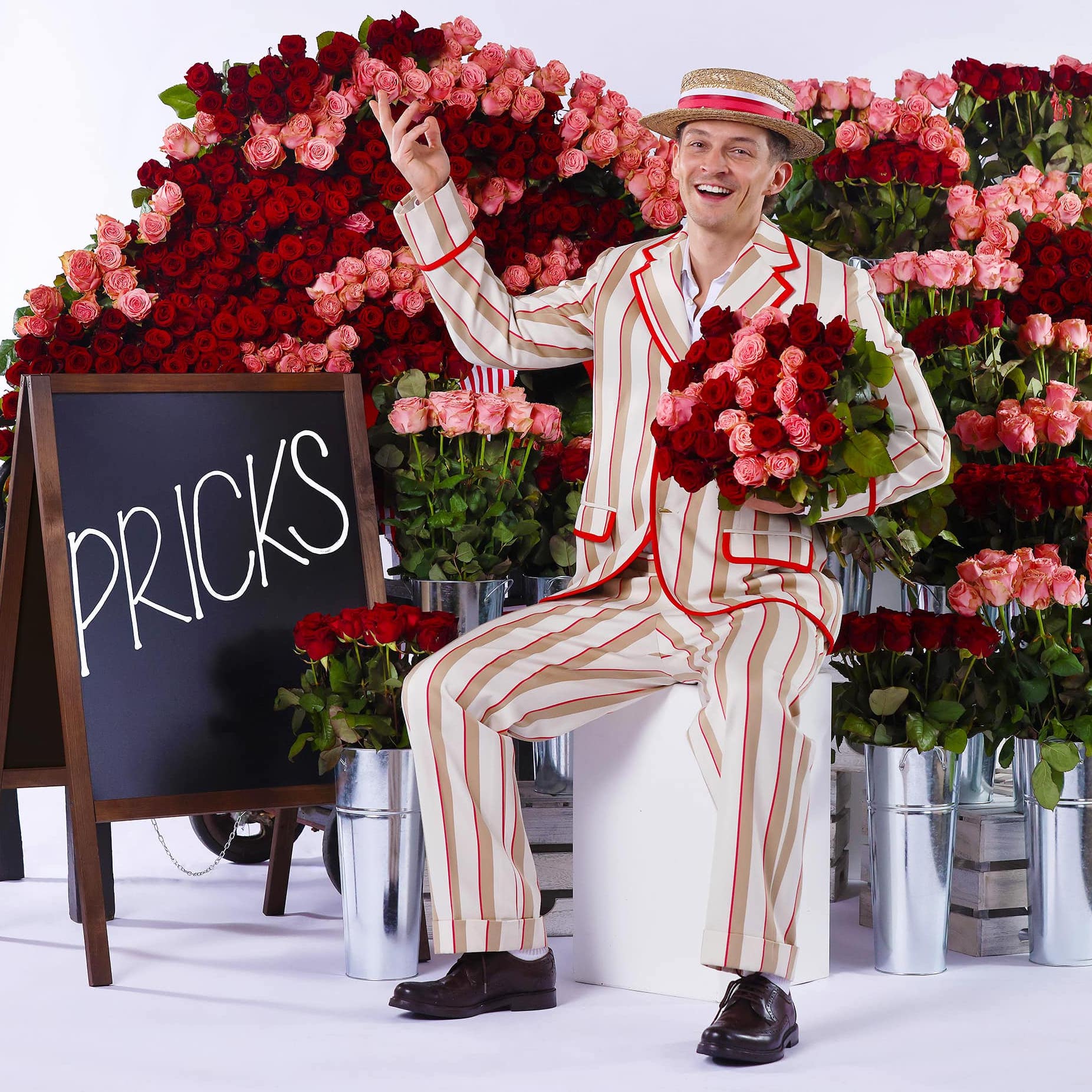 Pricks, in partnership with Arena Flowers