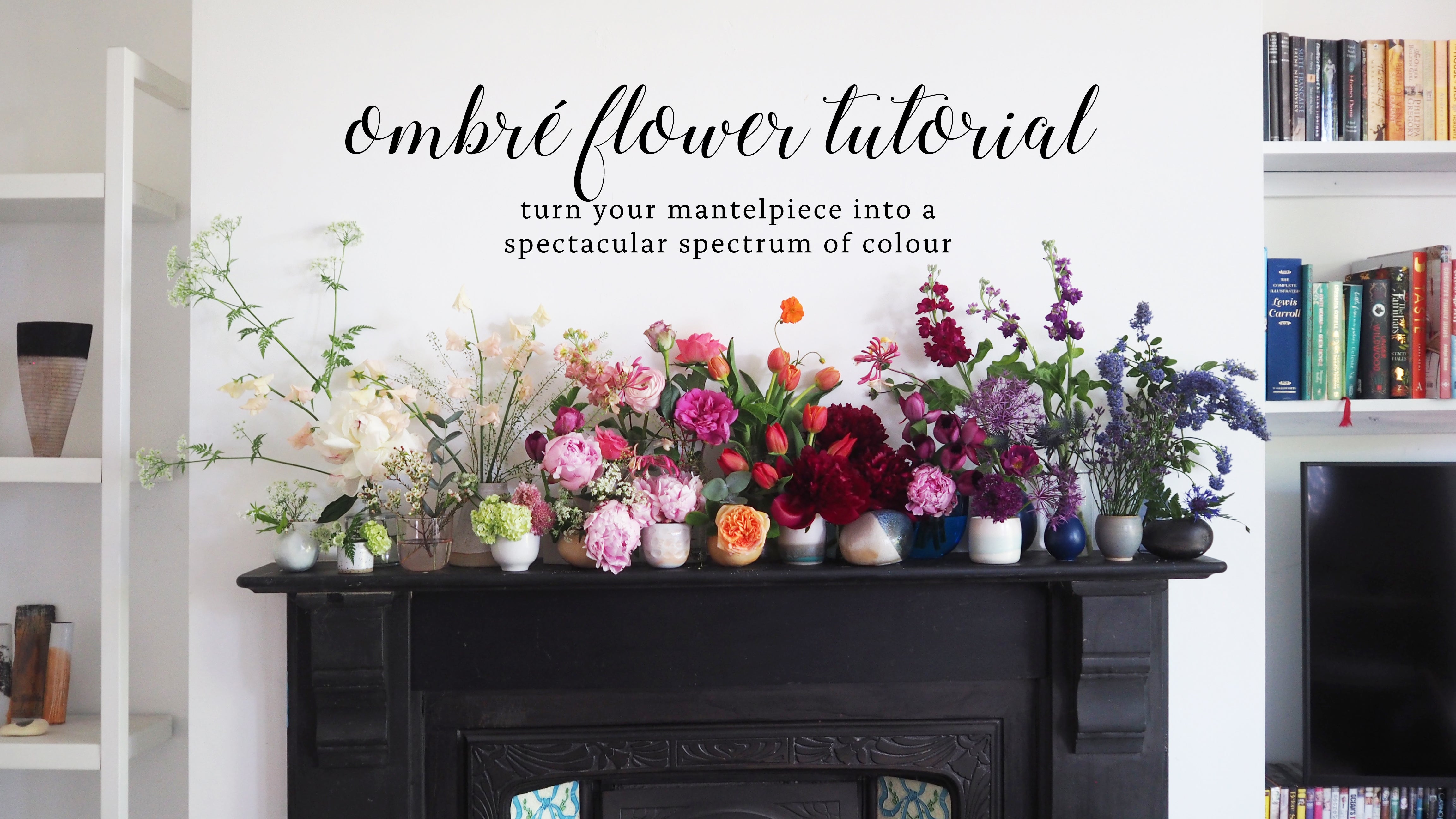 How To Make A Ombré Flower